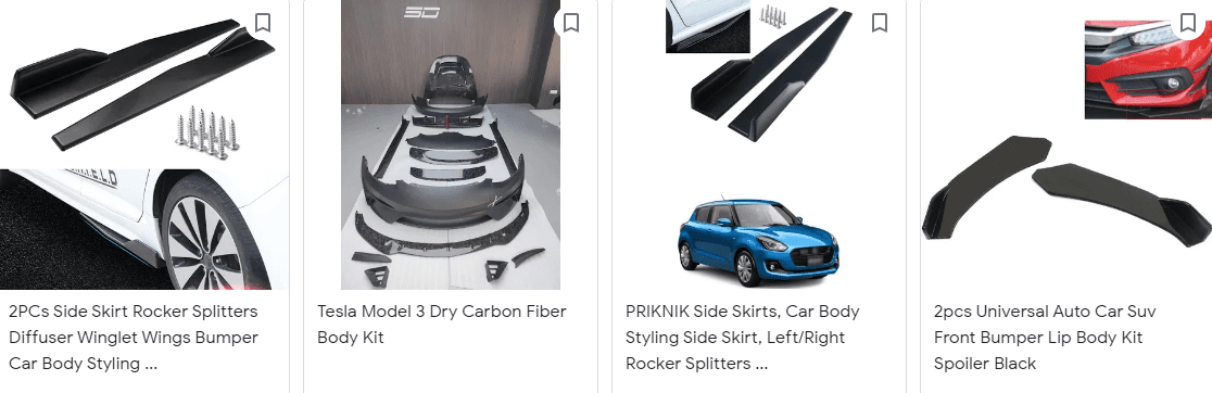 Automotive Body Kits - Find A Bargain Today With Shoppy Shop Shop