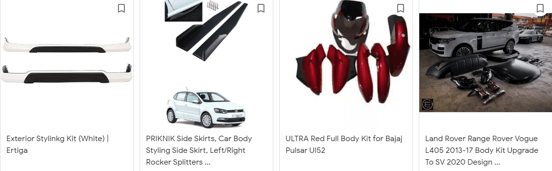 Automotive Body Kits - Find A Bargain Today With Shoppy Shop Shop